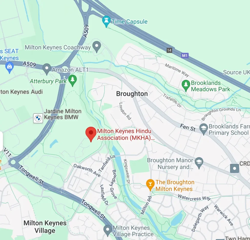 Venue – Milton Keynes Hindu Association